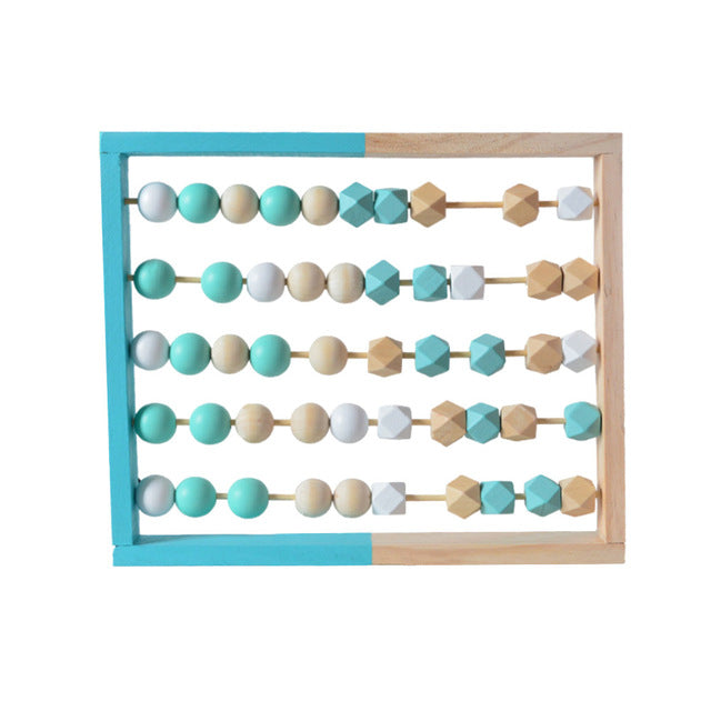 Grand boulier en bois - design scandinave - bleu | Monde du boulier ...